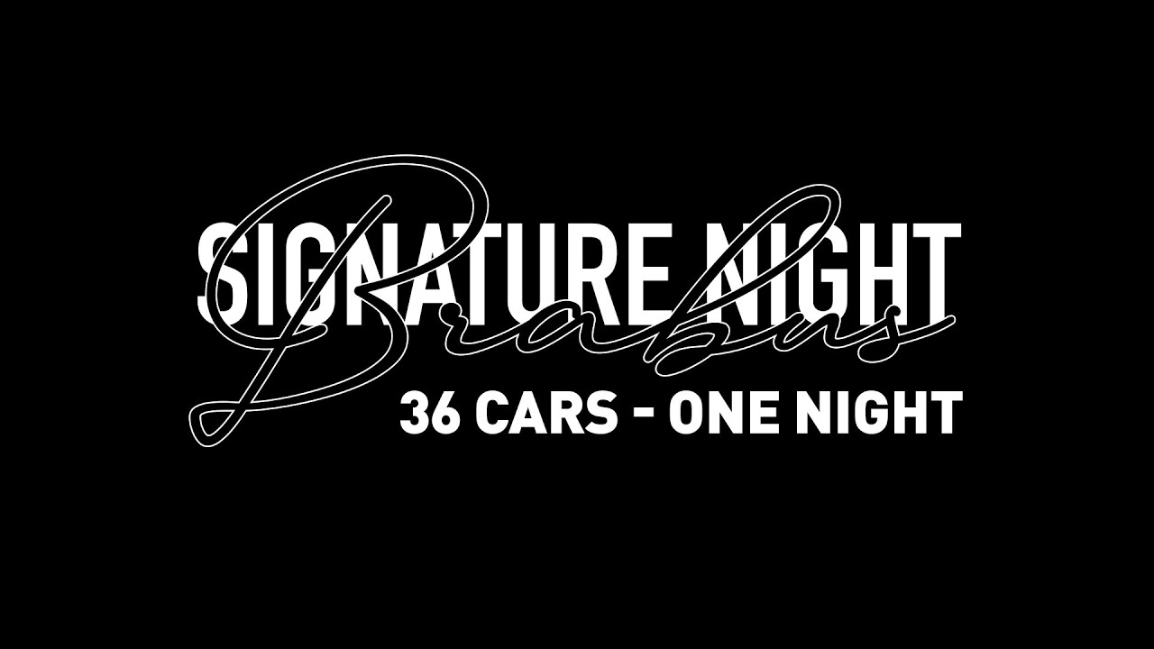 BRABUS Signature Night '24 | LIVE - OCTOBER 25 @ 12:00 CET - YouTube