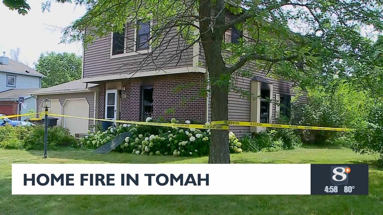 Home Fire in Tomah - YouTube