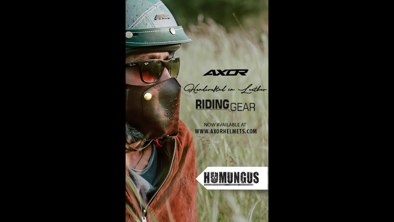 AXOR HUMUNGUS LEATHER MASK FOR RIDERS - YouTube