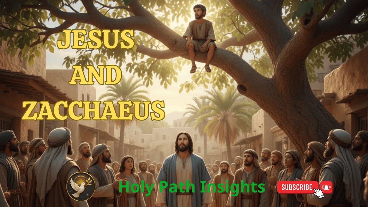 Jesus and Zacchaeus – Grace That Finds the Lost | Holy Path Insights ...