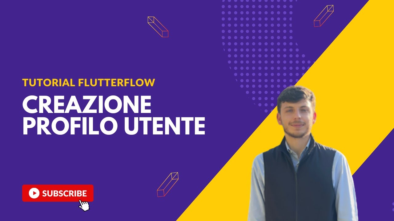 Creazione profilo utente - Flutterflow - YouTube