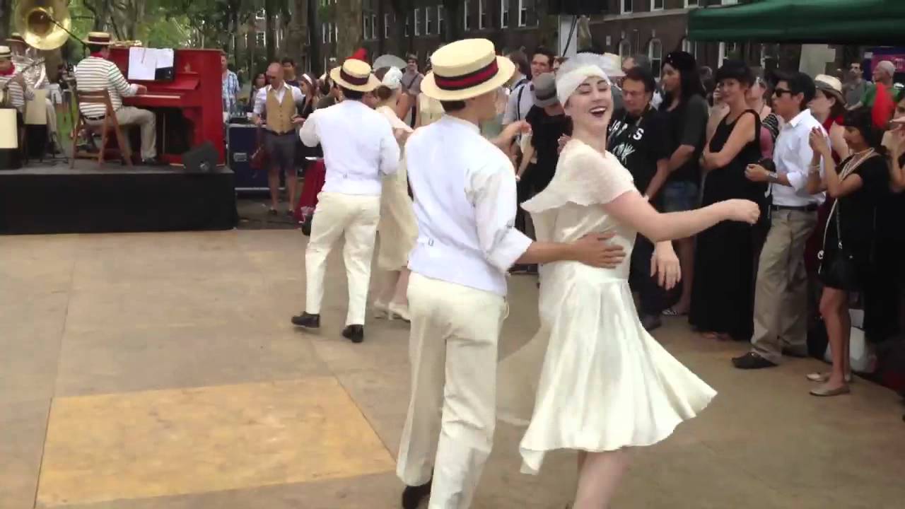 1920s picnic dance on governor island New York - YouTube