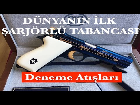 DÜNYANIN İLK ŞARJÖRLÜ TABANCASI...DENEME ATIŞLARI...