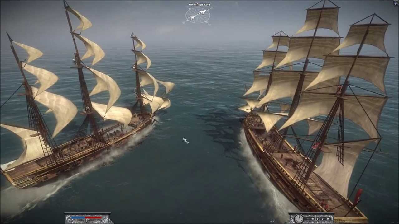 Sixth-rate (24 guns) versus a carronade frigate (32) in NTW. - YouTube