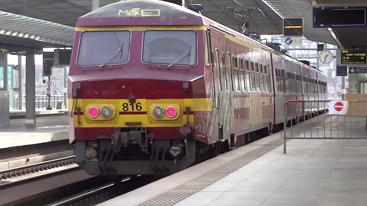 SNCB Am 75 "804" & "816" in Antwerpen - YouTube