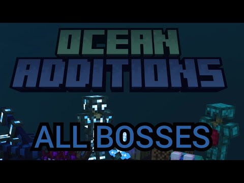 Minecraft Ocean Additions All Bosses ( 1.19.1 Datapack ) - YouTube