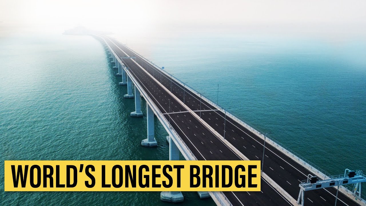 China Is Home To The World’s LONGEST Bridge - YouTube
