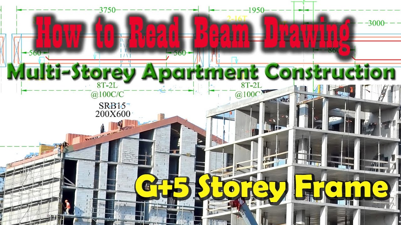 How to Read Beam Details of the Building - YouTube