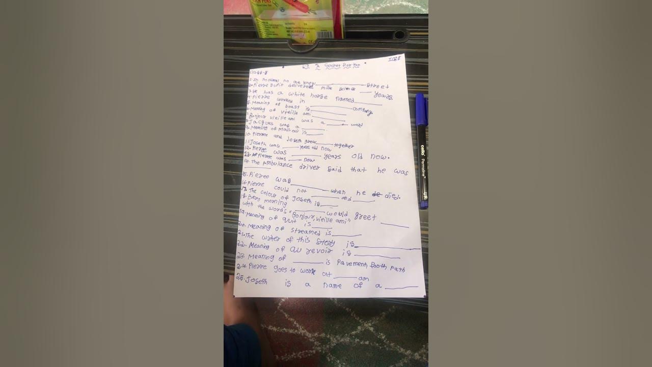 English Literature Quest On Lesson 3 A SECRET FOR TWO For Class 5 ICSE english-literature-quest-on-lesson-3-a-secret-for-two-for-class-5-icse