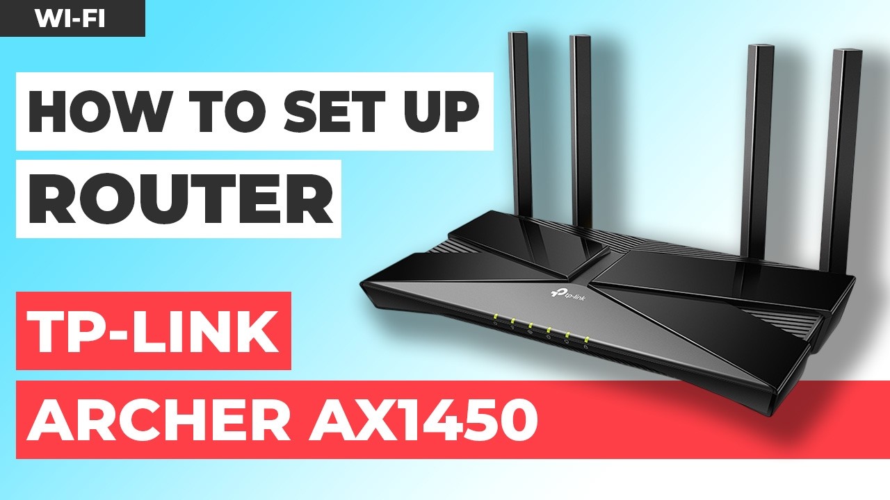 How to Set Up TP-Link Archer AX1450 | How to Setup TP-Link AX1450 WiFi ...