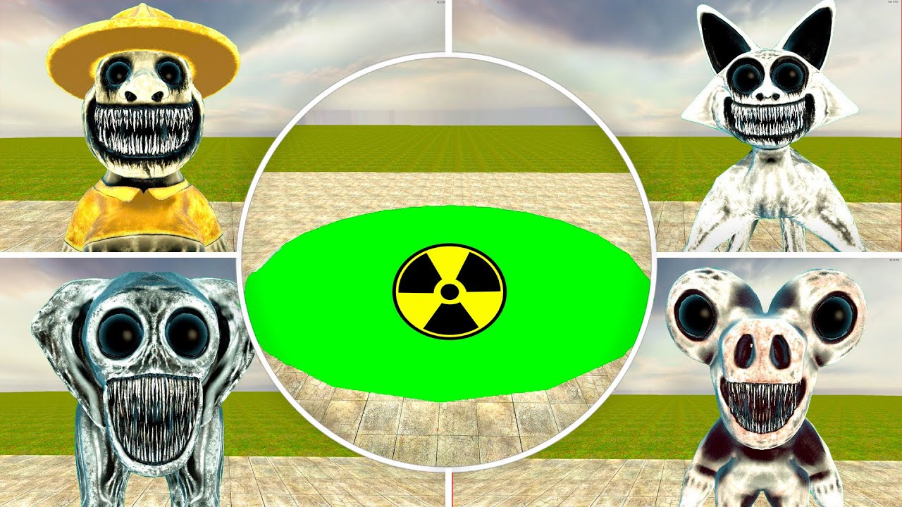 NEW BIG PIT TOXIC VS ALL ZOONOMALY MONSTERS FAMILY in Garry's Mod - YouTube