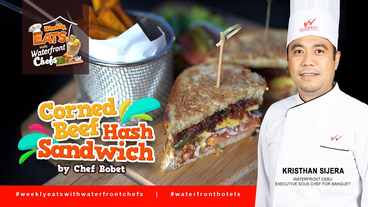Weekly Eats Episode 1: Corned Beef Hash Sandwich by Chef Bobet - YouTube