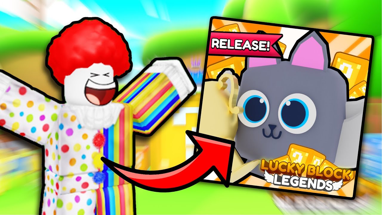 Lucky Block Legends Has FINALLY Released! (Roblox) - YouTube