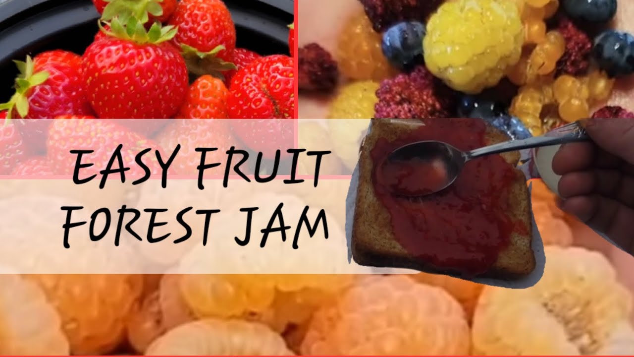 Let's Make Some Fruit Forest Jam #crazydelicious #diy - YouTube