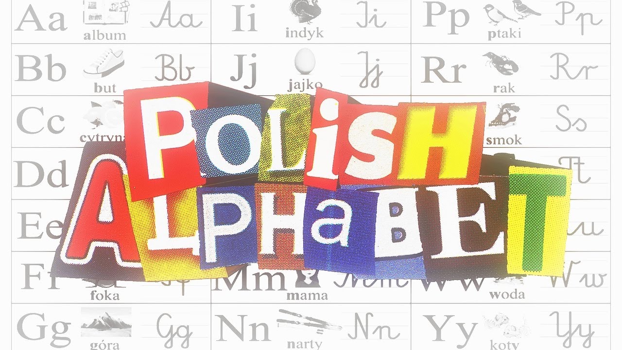Polish Alphabet 100% - YouTube
