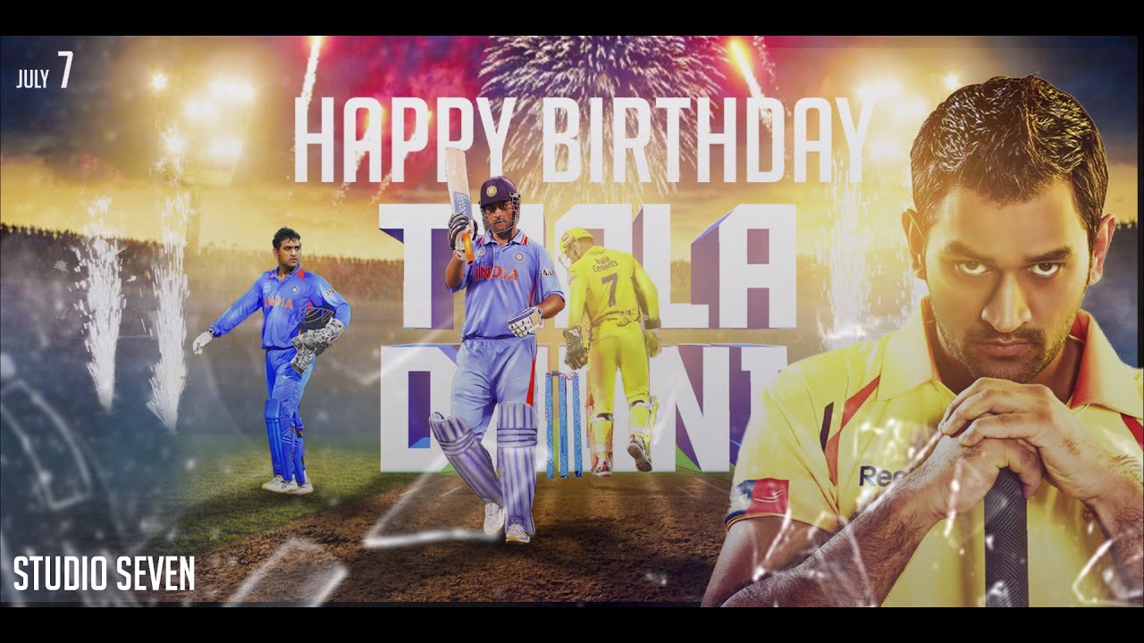 THALA DHONI | ft.SAVAAL(KANAA) | MSD | STUDIO SEVEN - YouTube