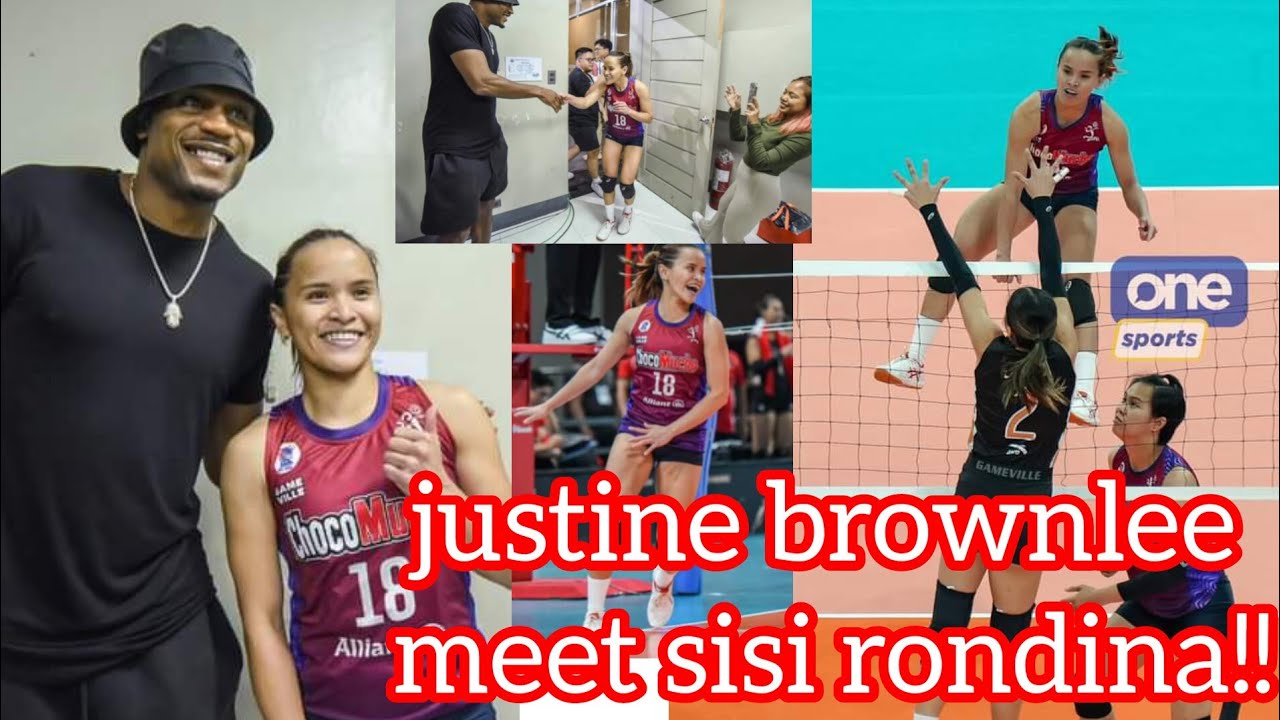 JUSTINE BROWNLEE FAN NI SISI RONDINA - YouTube