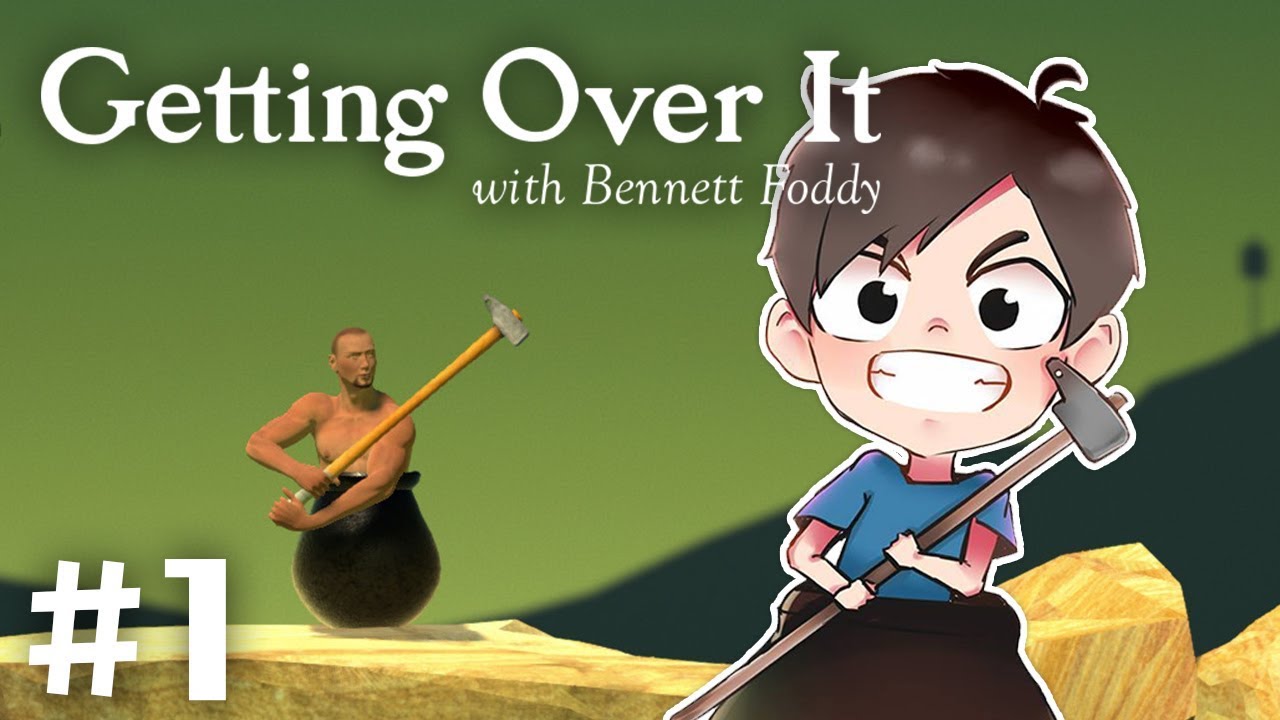 今日表演Speedrun依隻Game! | Getting Over It with Bennett Foddy #1 - YouTube