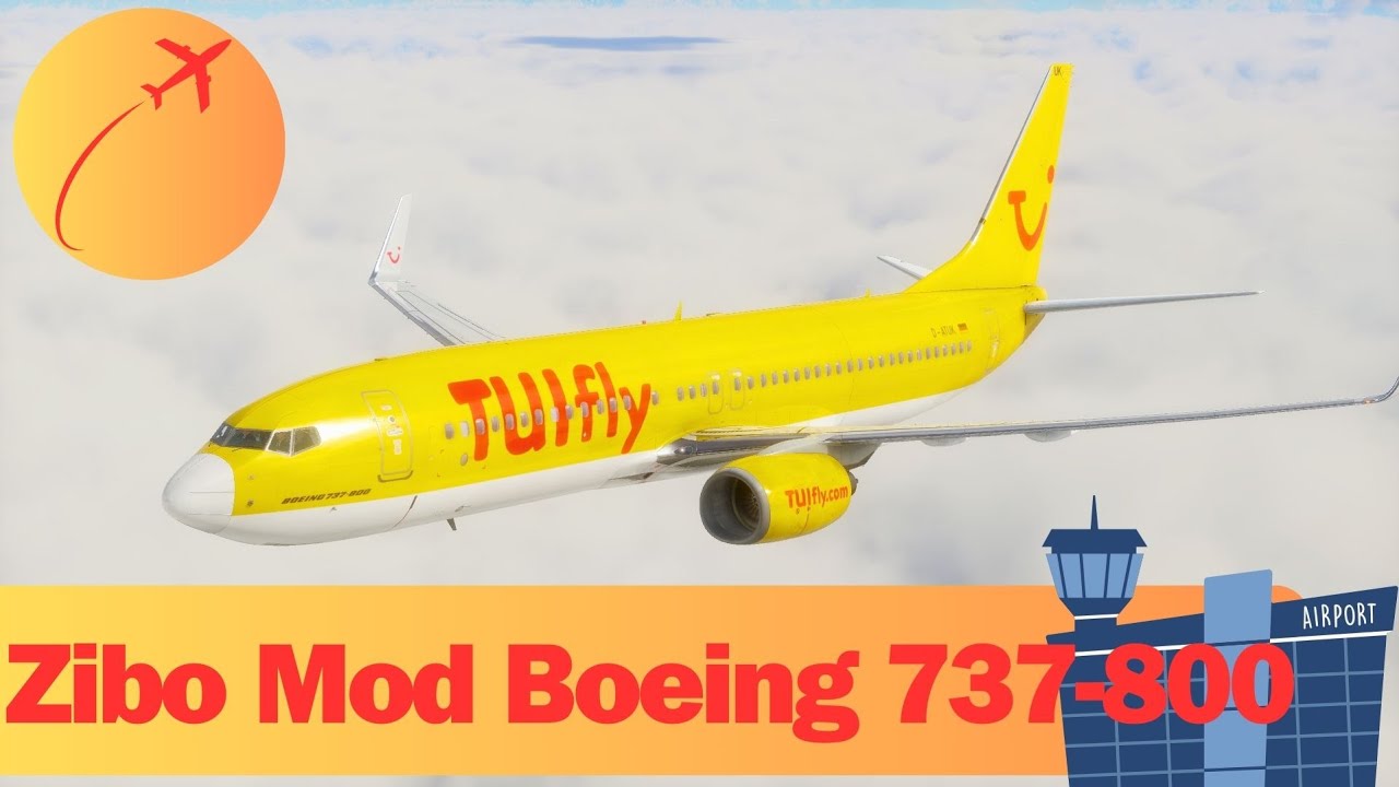 X-Plane 12 | Zibo Mod Boeing 737-800 - YouTube