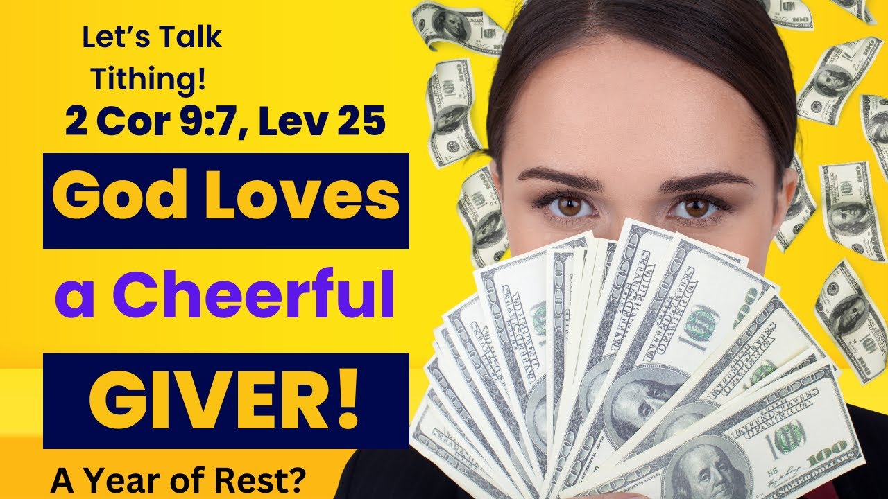 Let's Talk Tithing: God Loves a Cheerful Giver and God Gives a Tither a ...