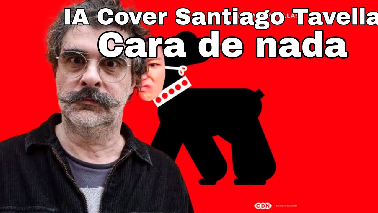 Cara de nada - IA Cover Santiago Tavella - YouTube