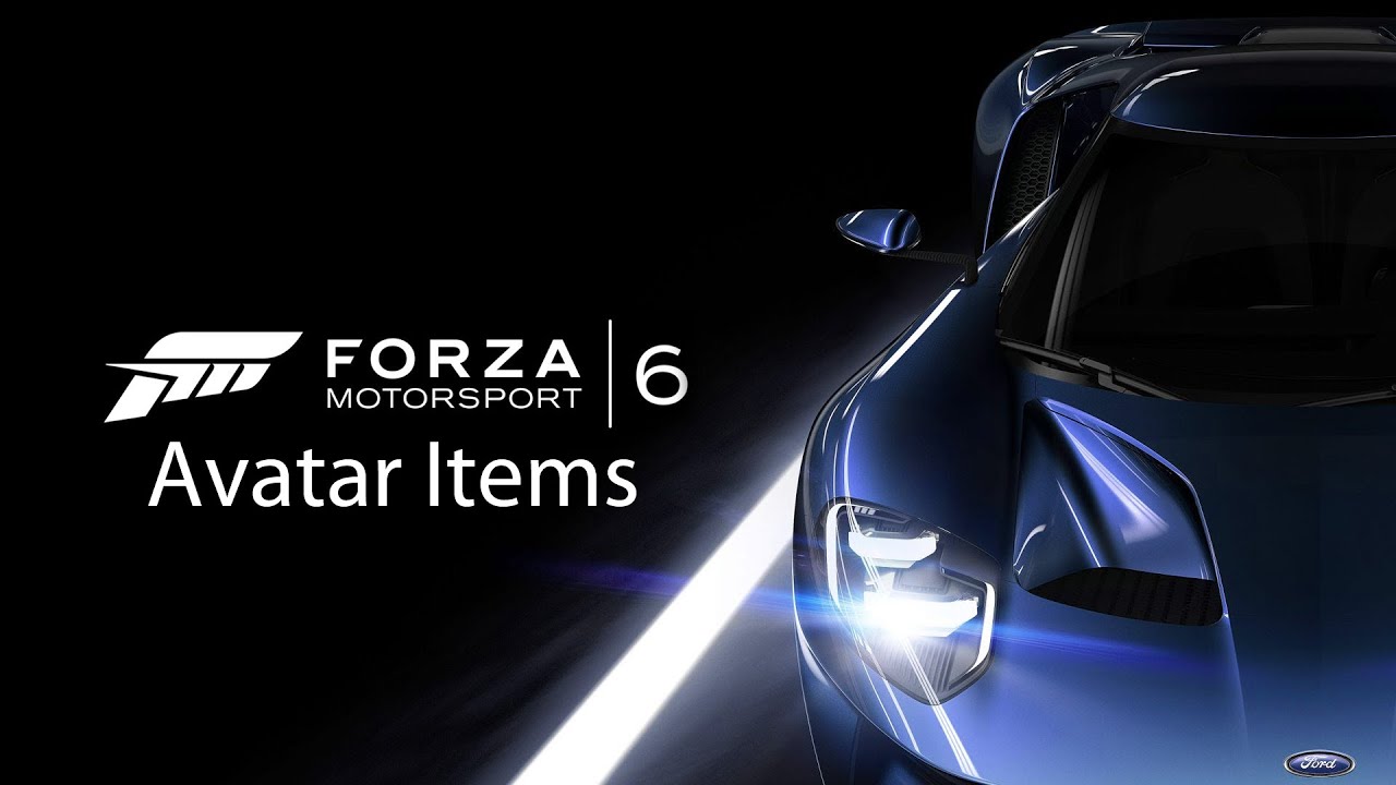 Forza Motorsport 6 Avatar Marketplace Items - YouTube