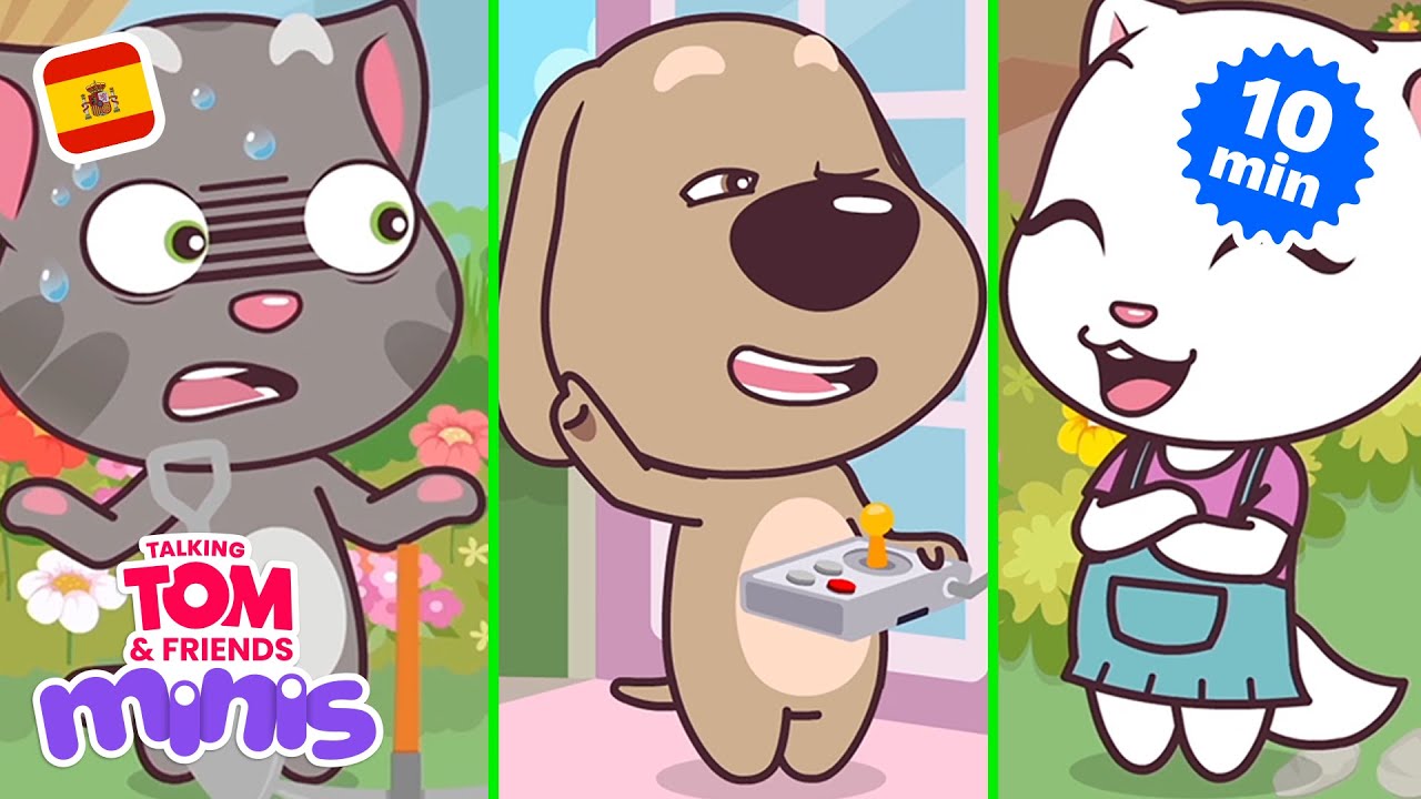 Talking Tom and Friends Minis - Compilación de los episodios 17 al 20 ...