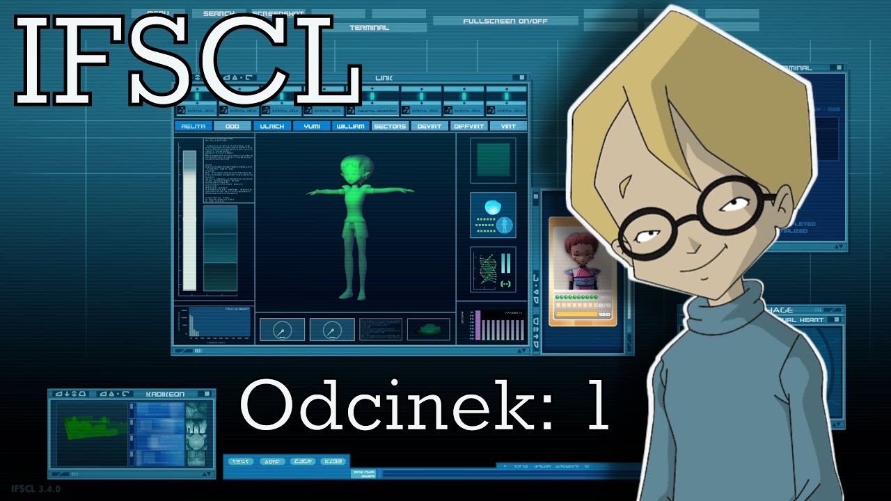 Włączyliśmy Super komputer | IFSCL - Kod Lyoko [#1] - YouTube