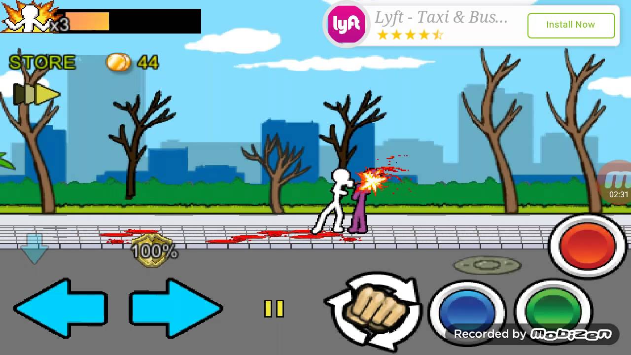 Teddys revenge on stick figures - YouTube