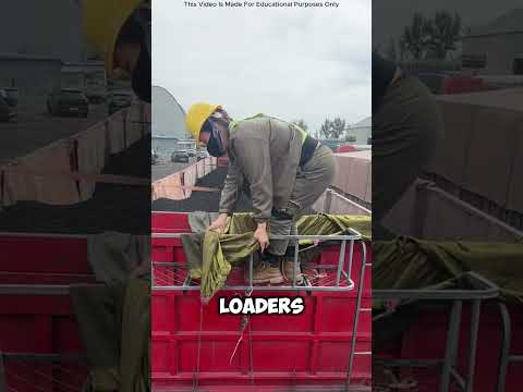 How a Girl Truck Driver Handles Coal Hauling🤯 #shorts #how #girl #truck #driver #coal #haul #facts