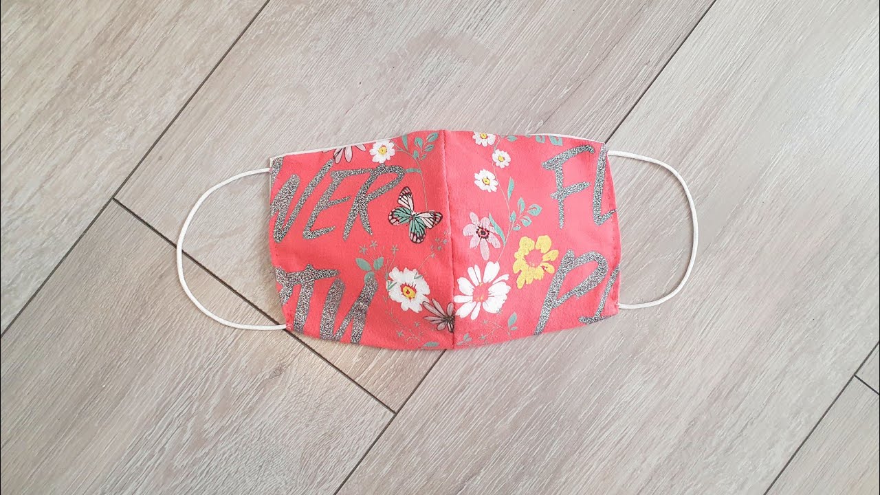 How to make perfect size face mask | DIY - YouTube