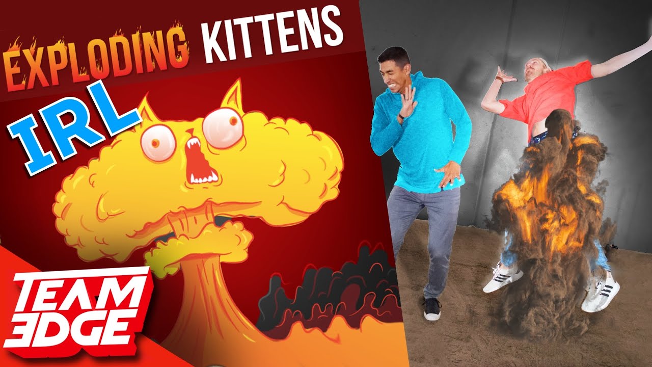 Exploding Kittens in Real Life!! - YouTube