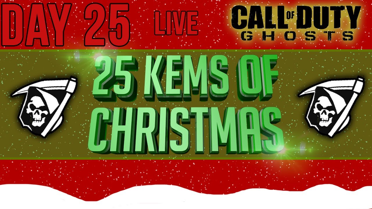 COD Ghosts : Merry Christmas Guys 25 Kems Day 25 !! - YouTube