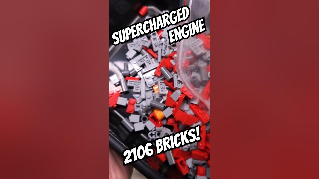 Building a Supercharged V8 Engine: MOC Brick Tutorial #letbricks - YouTube
