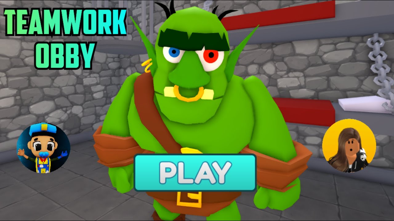 Roblox TEAM SCARY MONSTER ESCAPE! Teamwork Obby @SpielerPandaRblx - YouTube