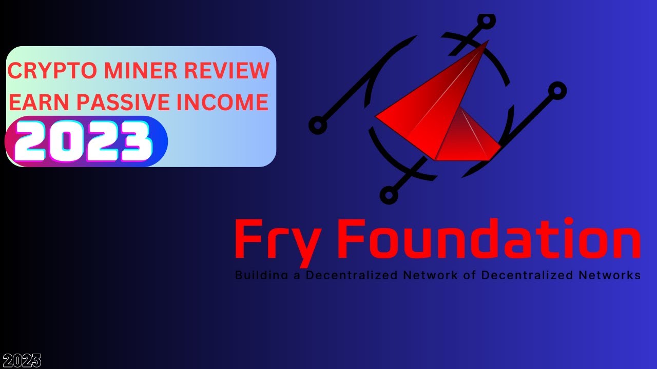 EARN PASSIVE INCOME WITH FRY CRYPTO MINER - YouTube