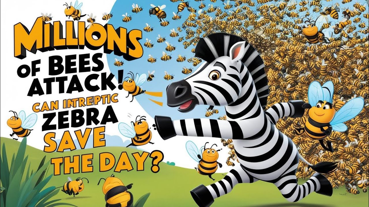 Millions of Bees Attack! Can Intrepid Zebra Save the Day? Nature's Fury ...