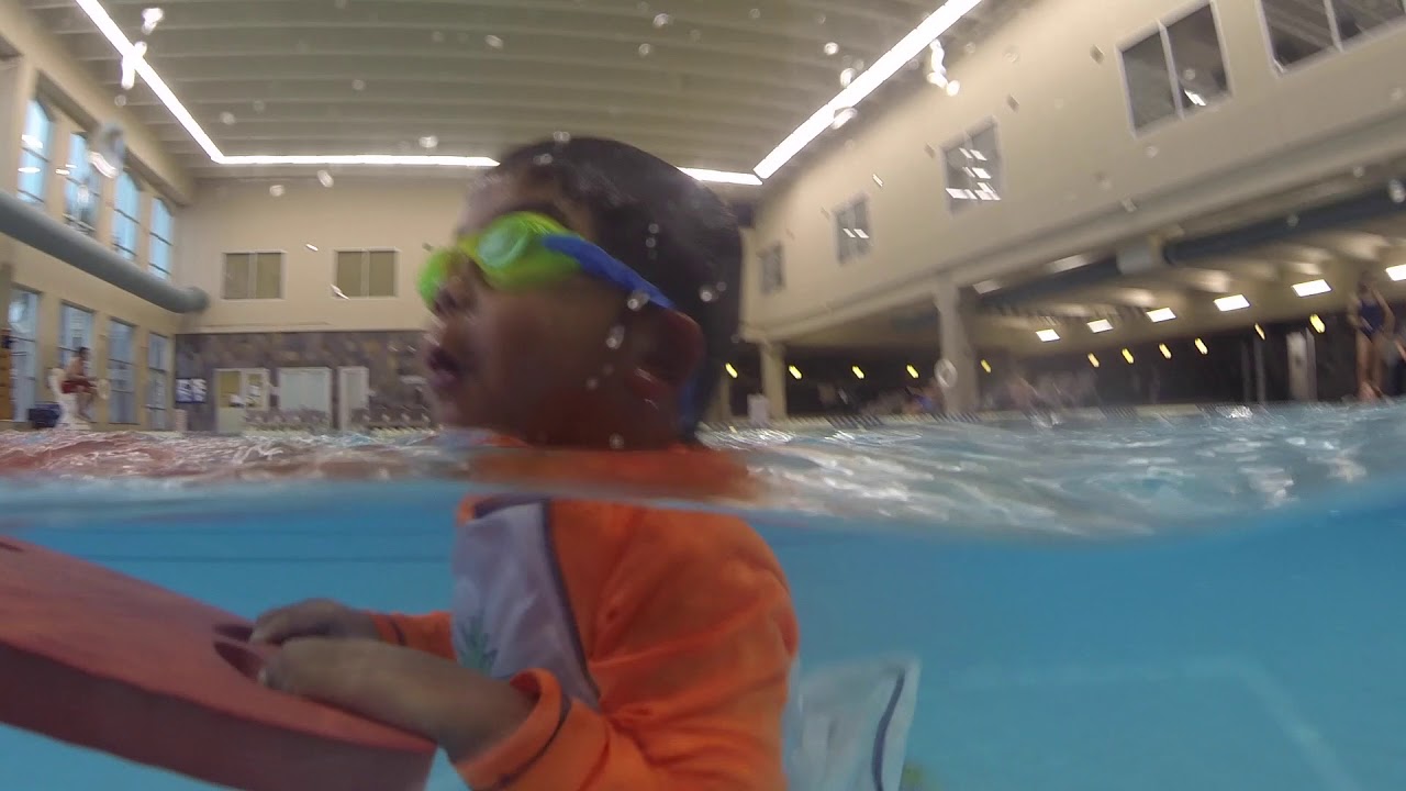 Ethan Swimming - YouTube
