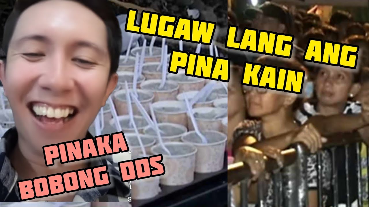 LUGAW LANG ANG PINAKAIN NI DIGONG NUNG PASKO, LECHON PARA KAY SARA ...