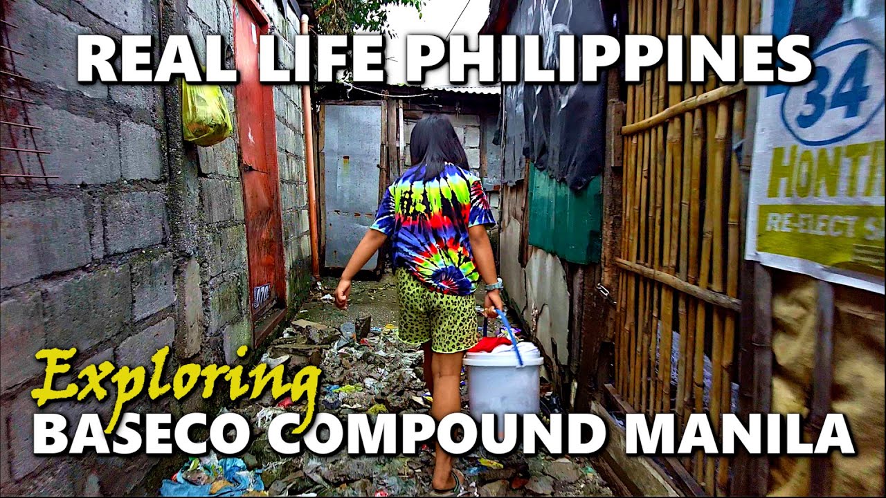 WALKING AND EXPLORING INSIDE THE BASECO COMPOUND IN MANILA [4K] - YouTube