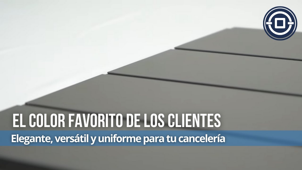 Gris Europa | color en tendencia para perfiles de aluminio - YouTube