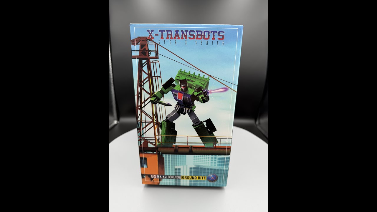 Unboxing X-Transbots MX 41 Ground Bite - G1 Scrapper and First ...