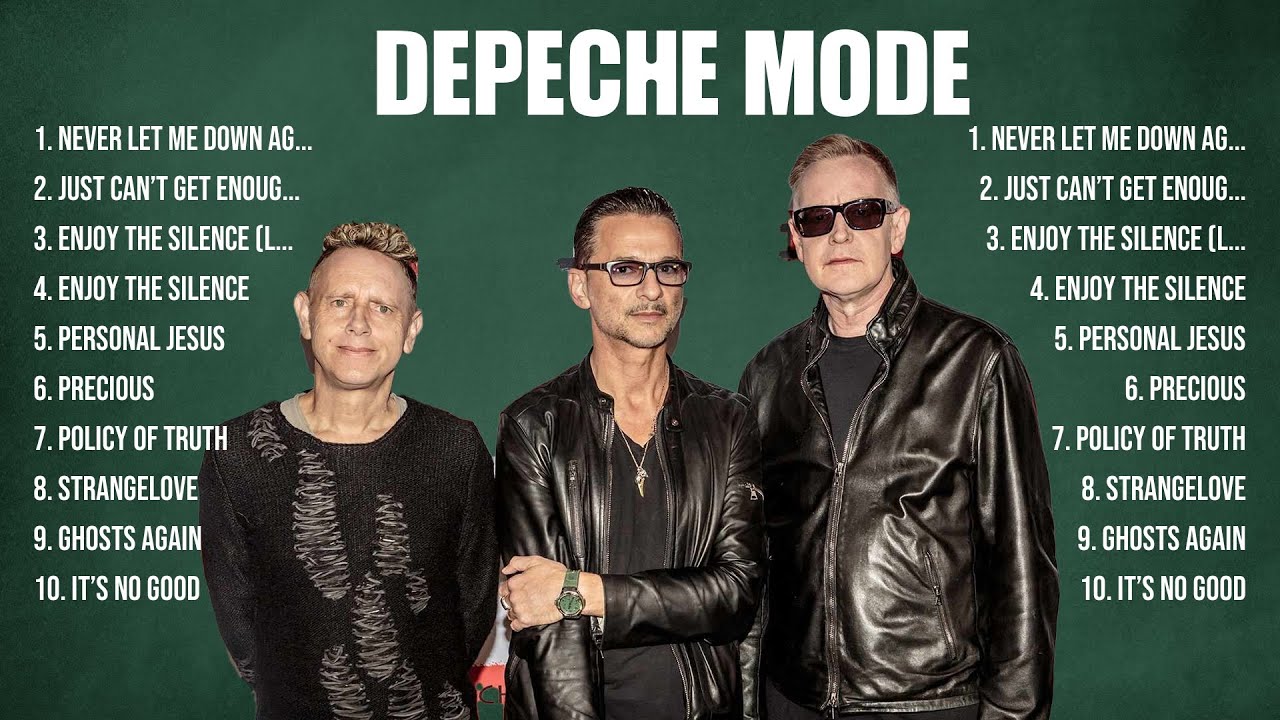 Depeche Mode Greatest Hits Full Album ️ Top Songs Full Album ️ Top 10 ...
