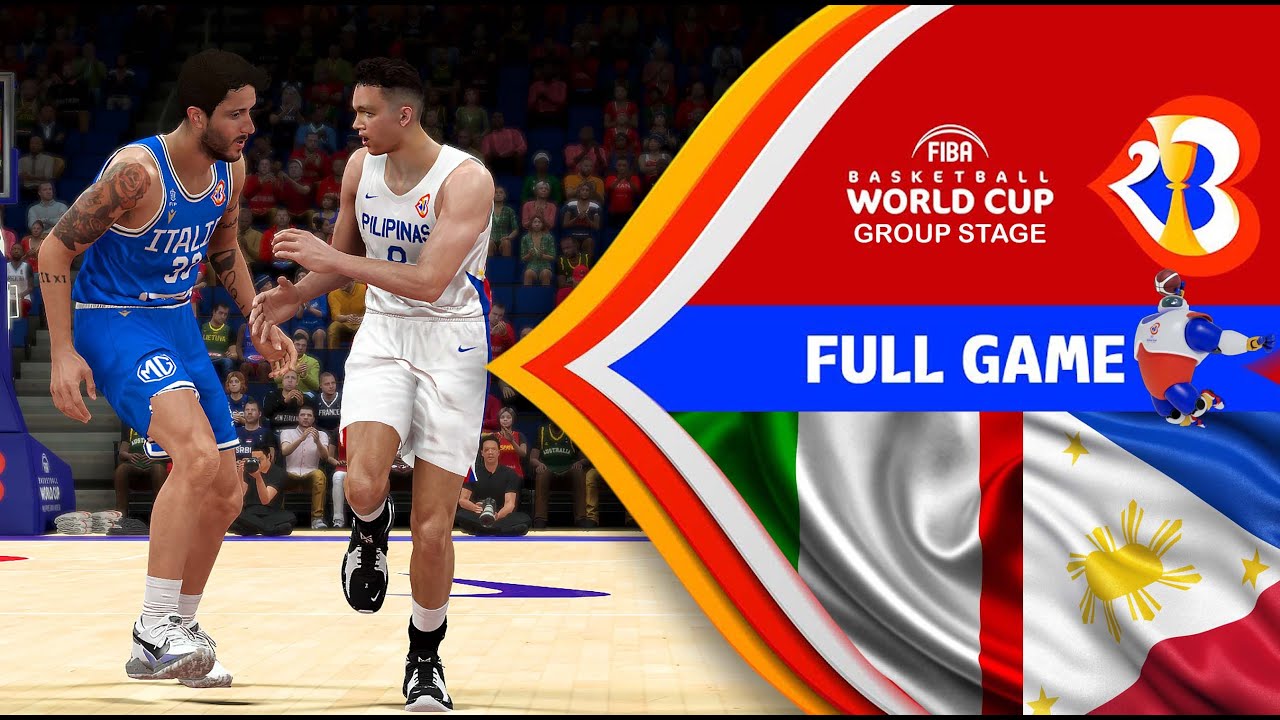FIBA World Cup 2023 l 'Italy is Italy' l Italy VS Gilas Pilipinas l ...