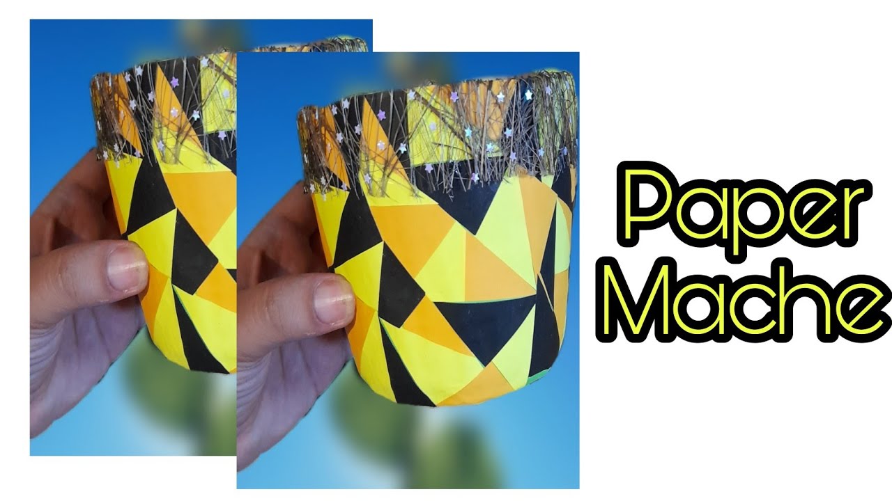 Paper Mache Tutorial | How To Make Paper Mache | School Project Paper ...