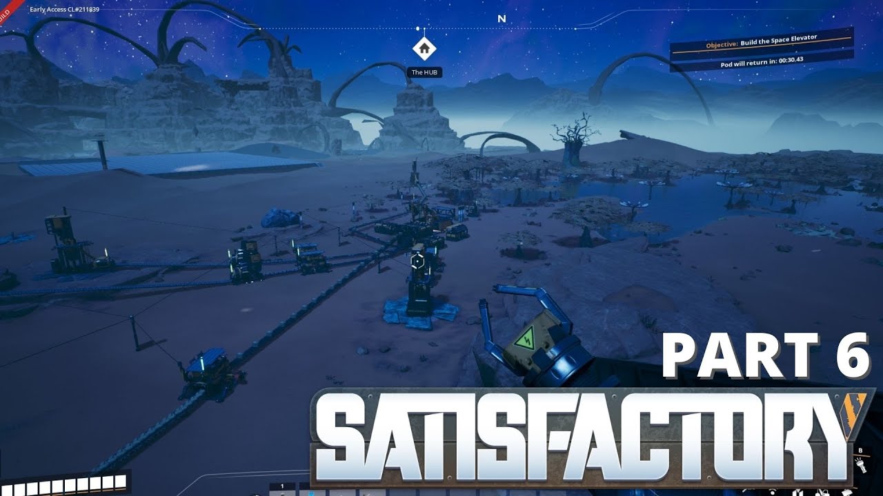 Exploring the desert - Satisfactory - part 6 - YouTube