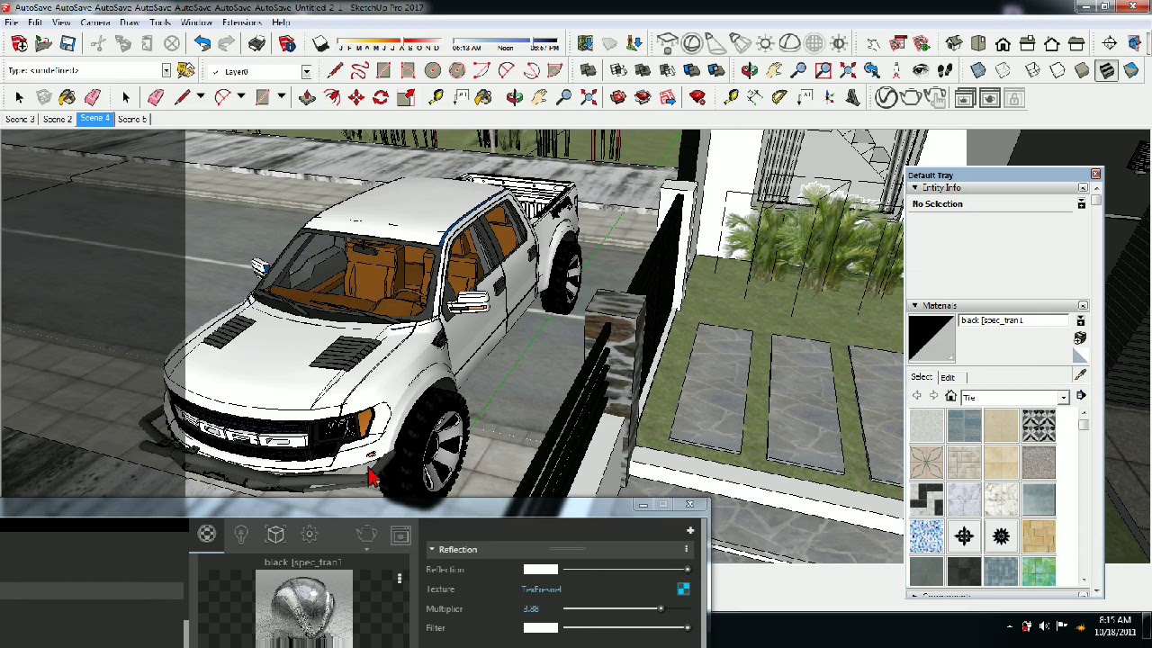 How to make realistic render in Sketch up 2017 - YouTube
