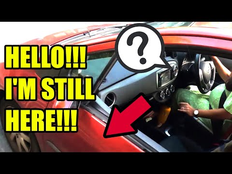 Cyclist Gets Upset! But Why? - YouTube