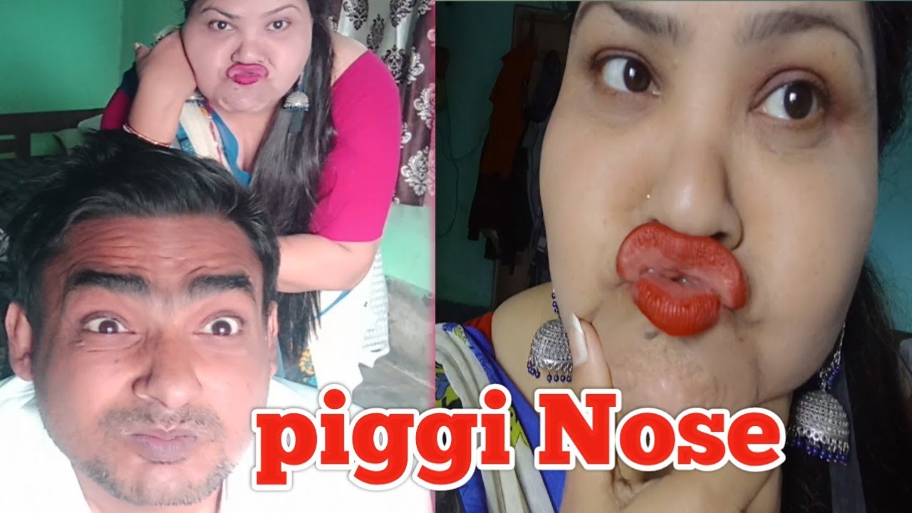 piggi Nose challenge part-25|| - YouTube