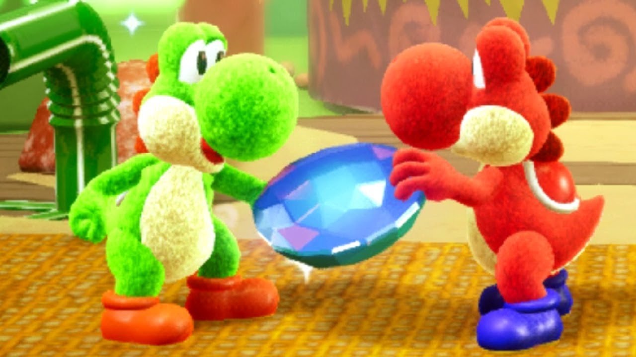 Yoshi's Crafted World Walkthrough Part 5 - Origami Gardens - YouTube